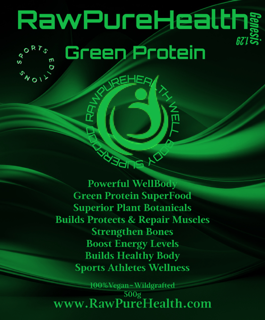 WellBody Super Green Protein-Sports Edition - Raw Pure Health